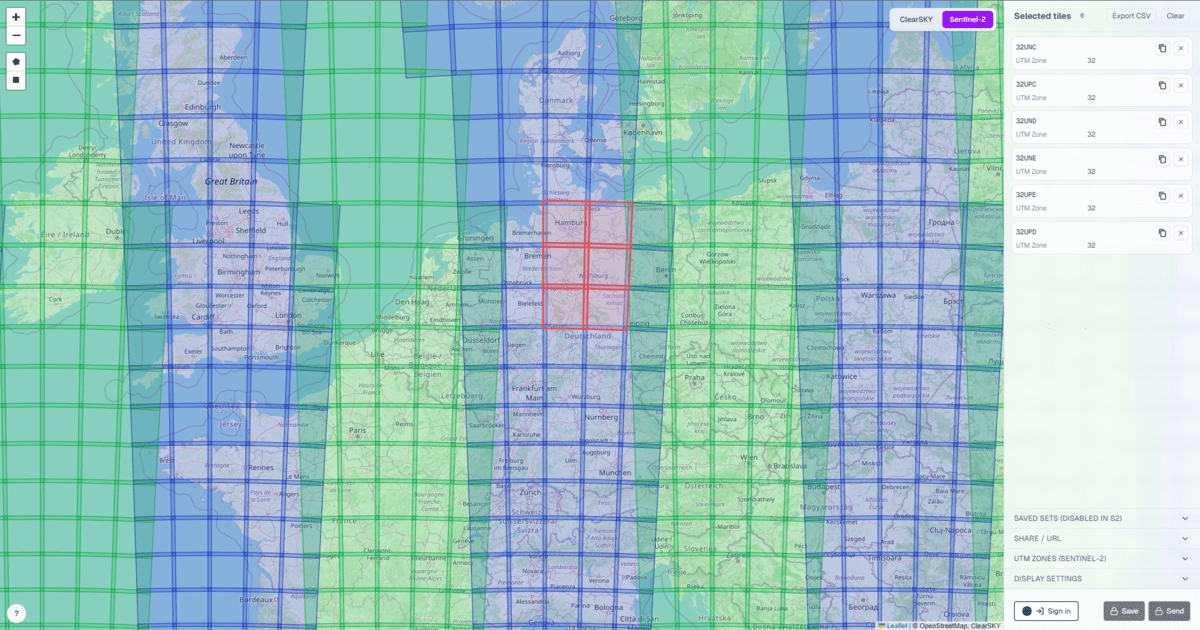 ClearSKY Tile Viewer